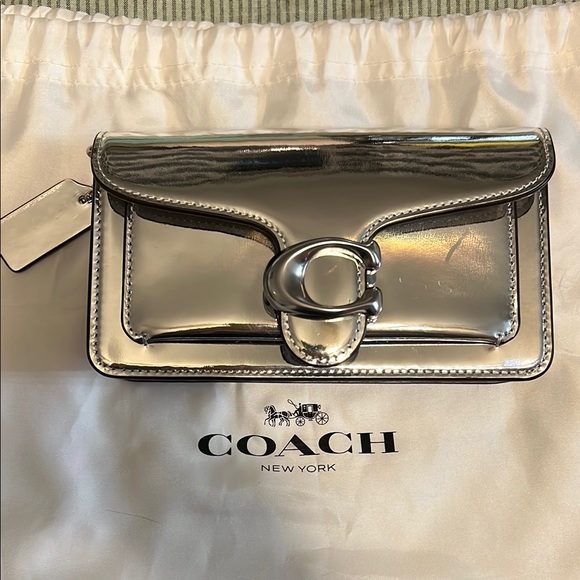 Coach | Bags | Coach Metallic Mirror Tabby | Poshmark